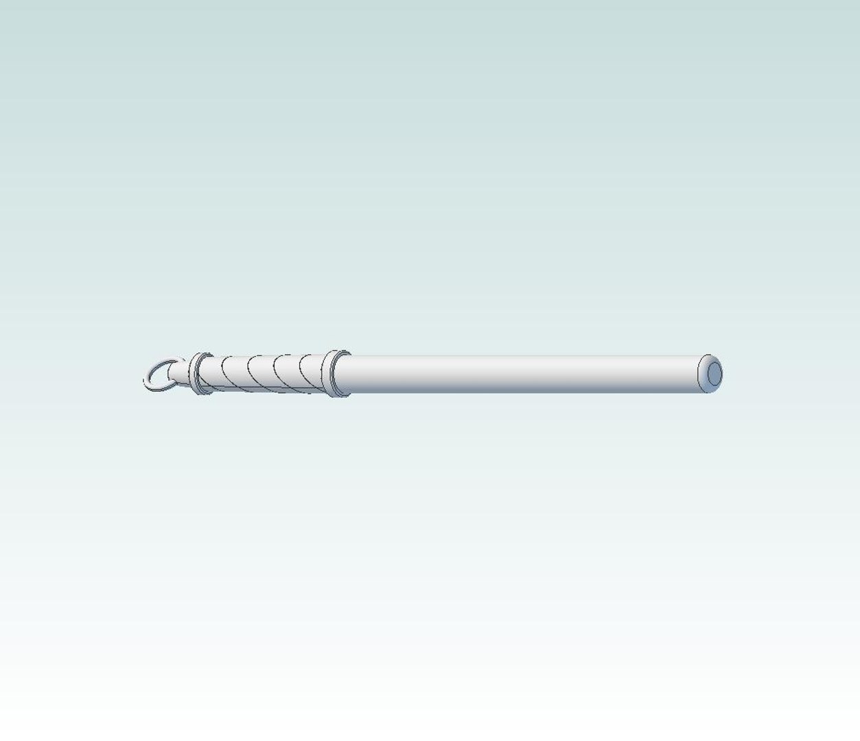 3d Cypress Stick Cad Model