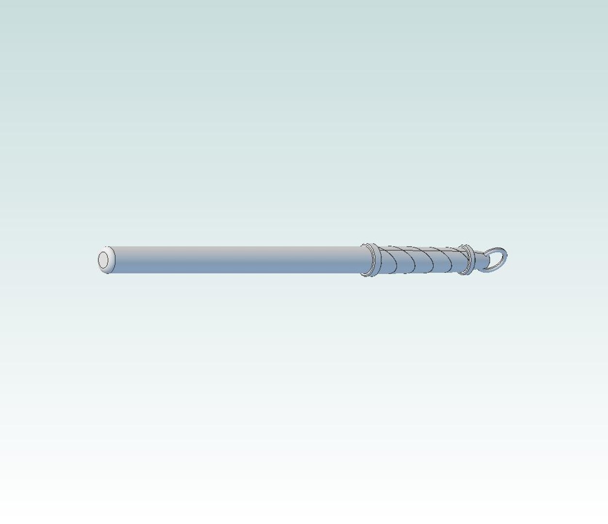3d Cypress Stick Cad Model