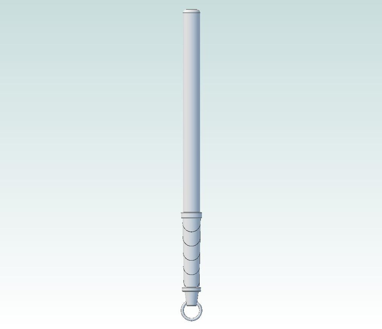 3d Cypress Stick Cad Model