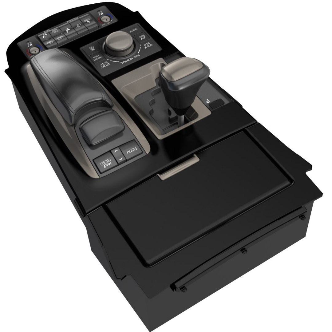 Gear Gearshift Shift 3d Model