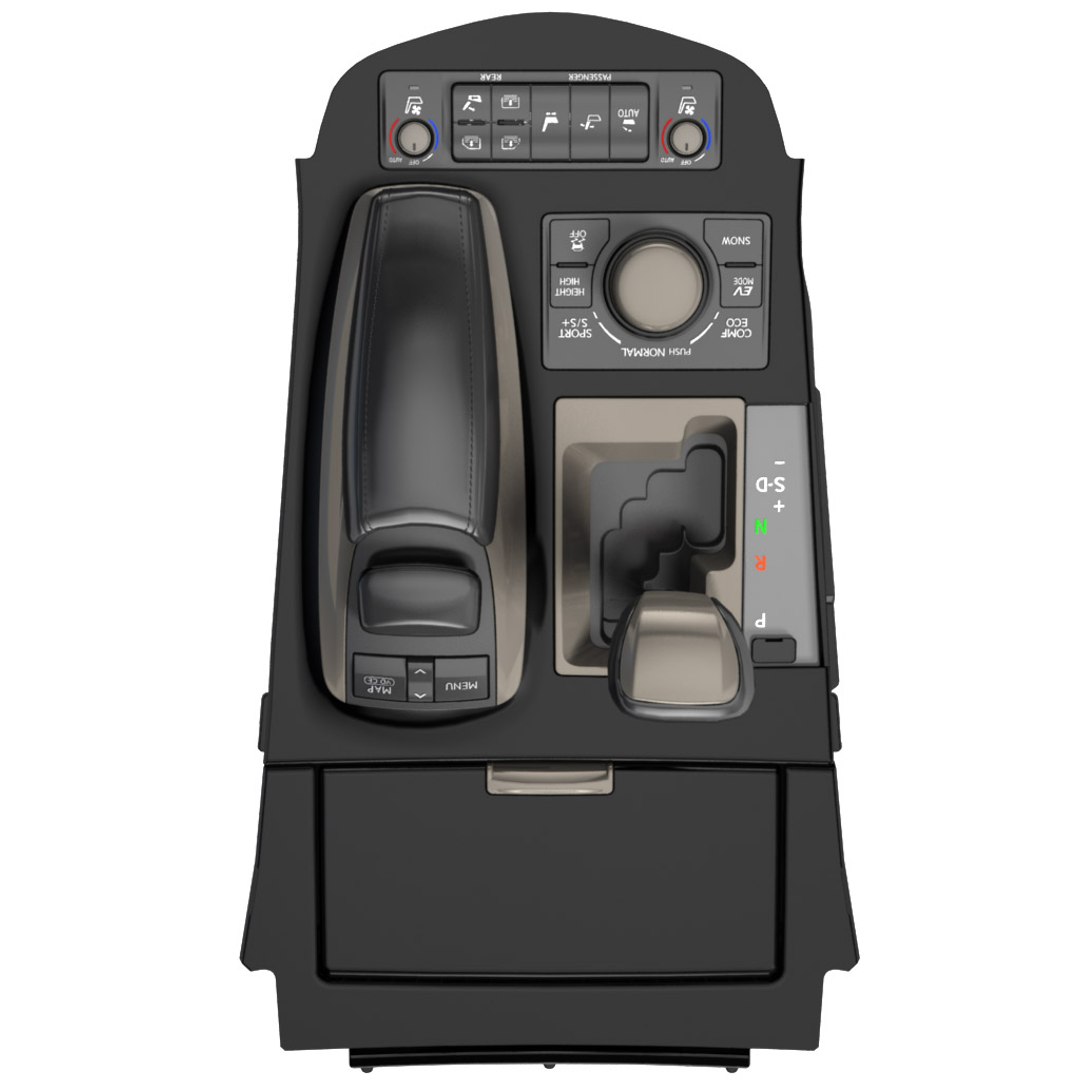 Gear Gearshift Shift 3d Model