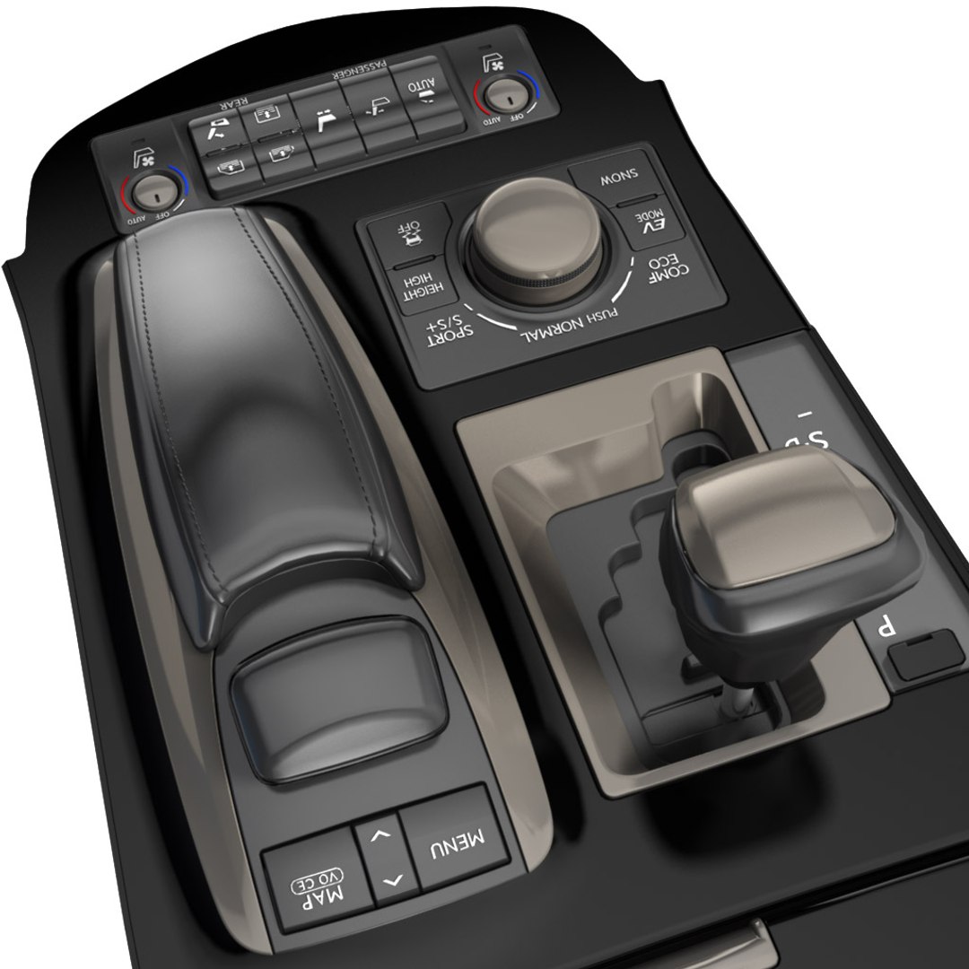 Gear Gearshift Shift 3d Model