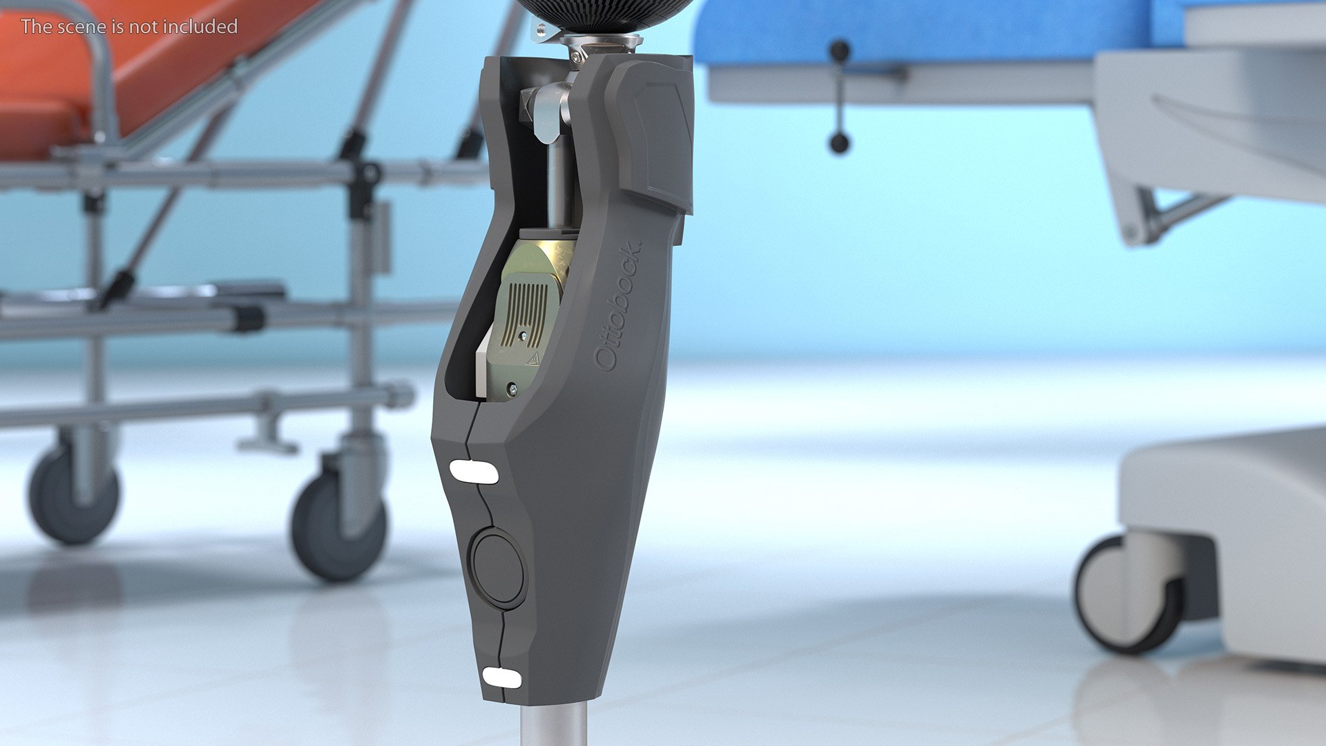 Athlete Wearing Prosthetic Leg Running Pose 3D model - TurboSquid 2161826