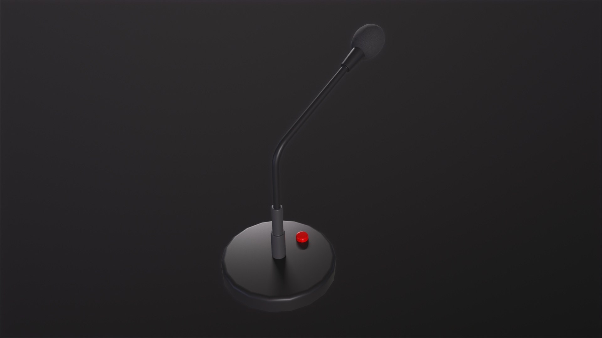 Conference Microphon 3D - TurboSquid 2093478