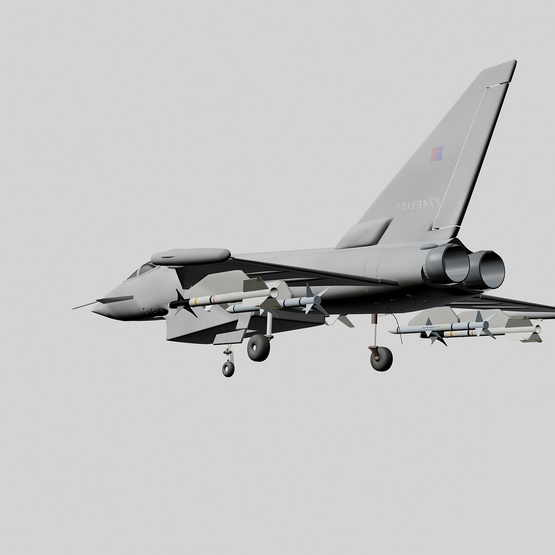 Eurofighter Fighter 3D Model - TurboSquid 1187782