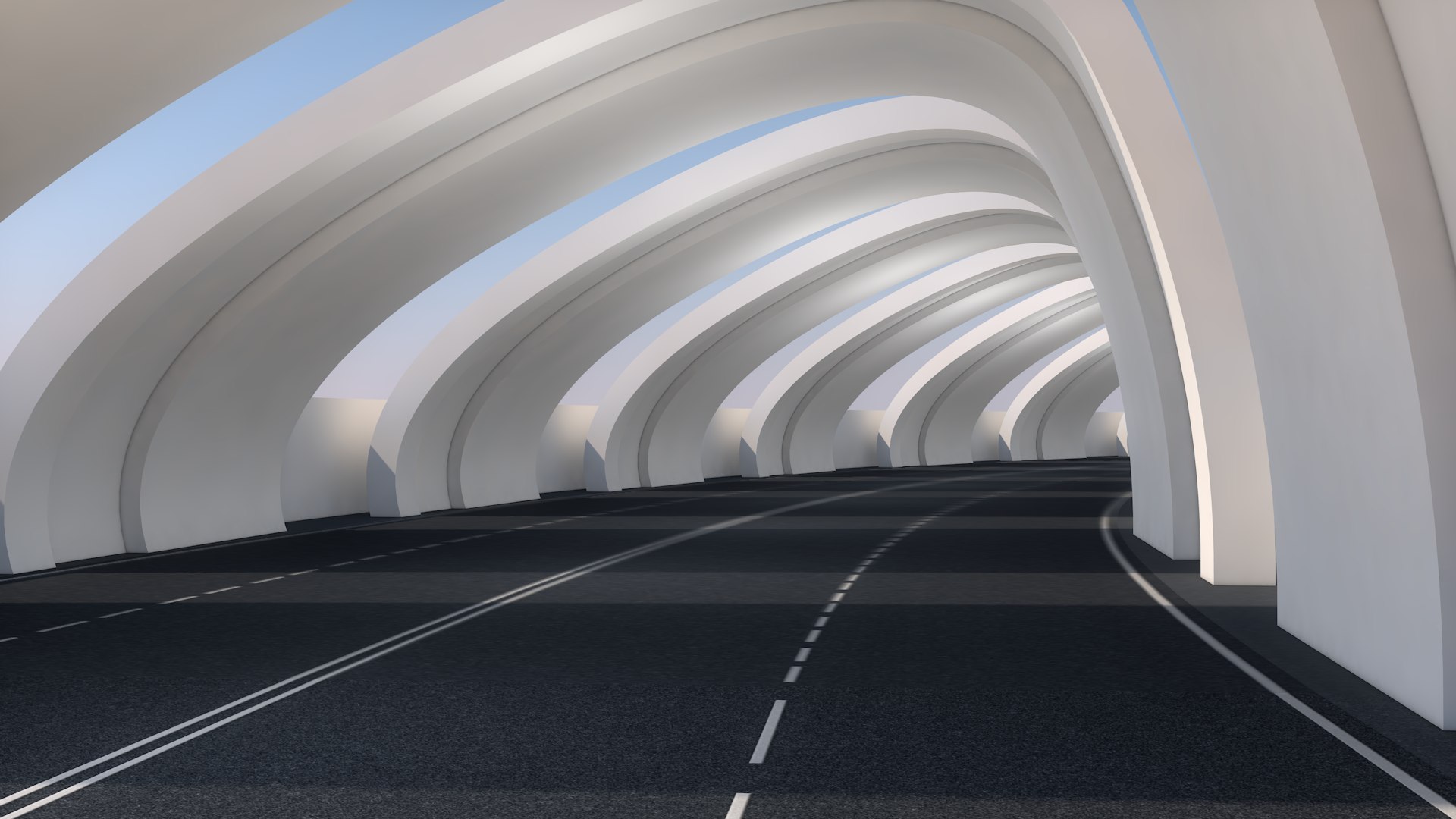 公路公路3D模型 - TurboSquid 1774843