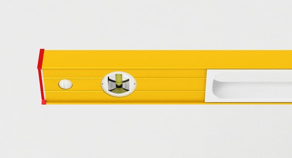 spirit level 3d model