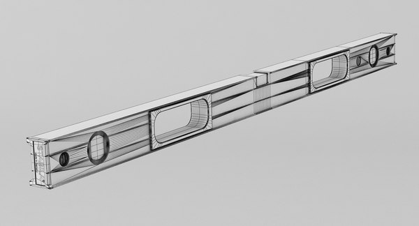 spirit level 3d model