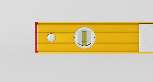 spirit level 3d model
