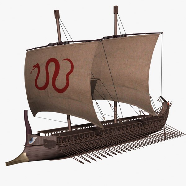 Trireme 3D Models for Download | TurboSquid