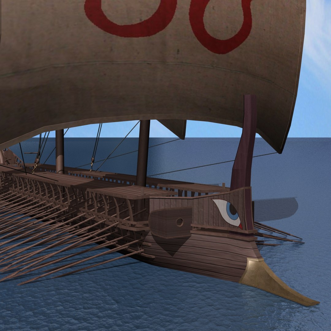 3ds max greek trireme