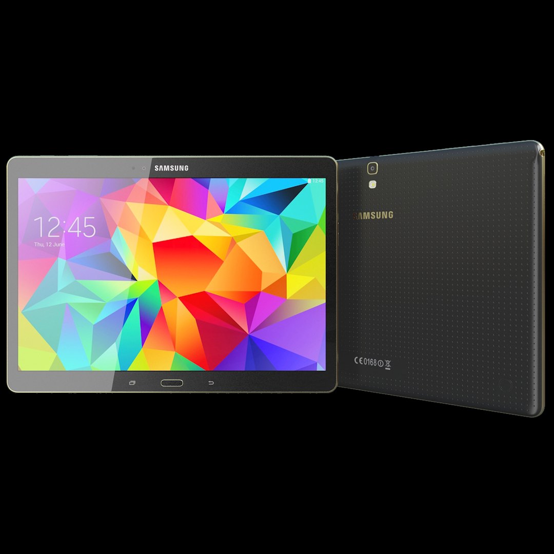 realistic samsung galaxy tab 3d model