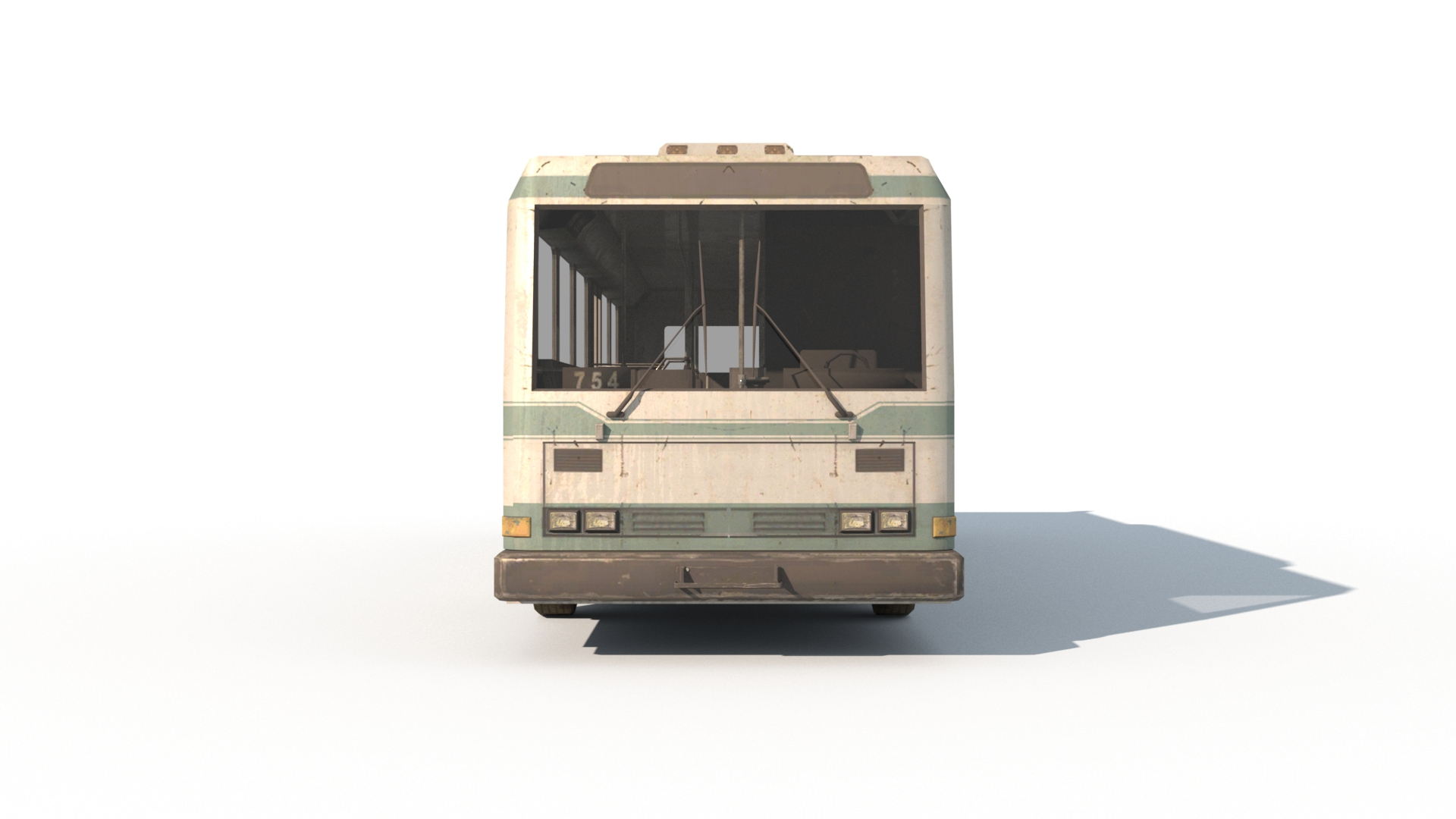 3D Old Bus - TurboSquid 2063706