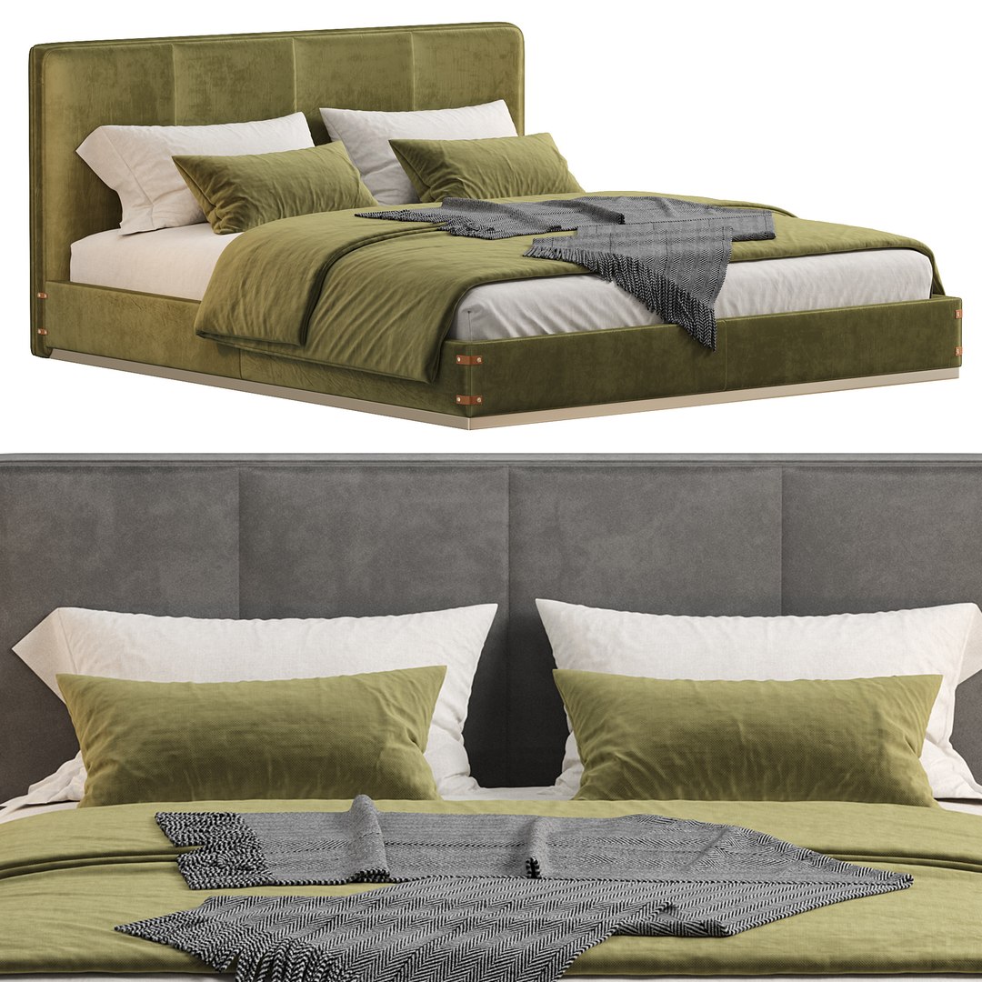 MIDA Bed 3D Model - TurboSquid 2140166