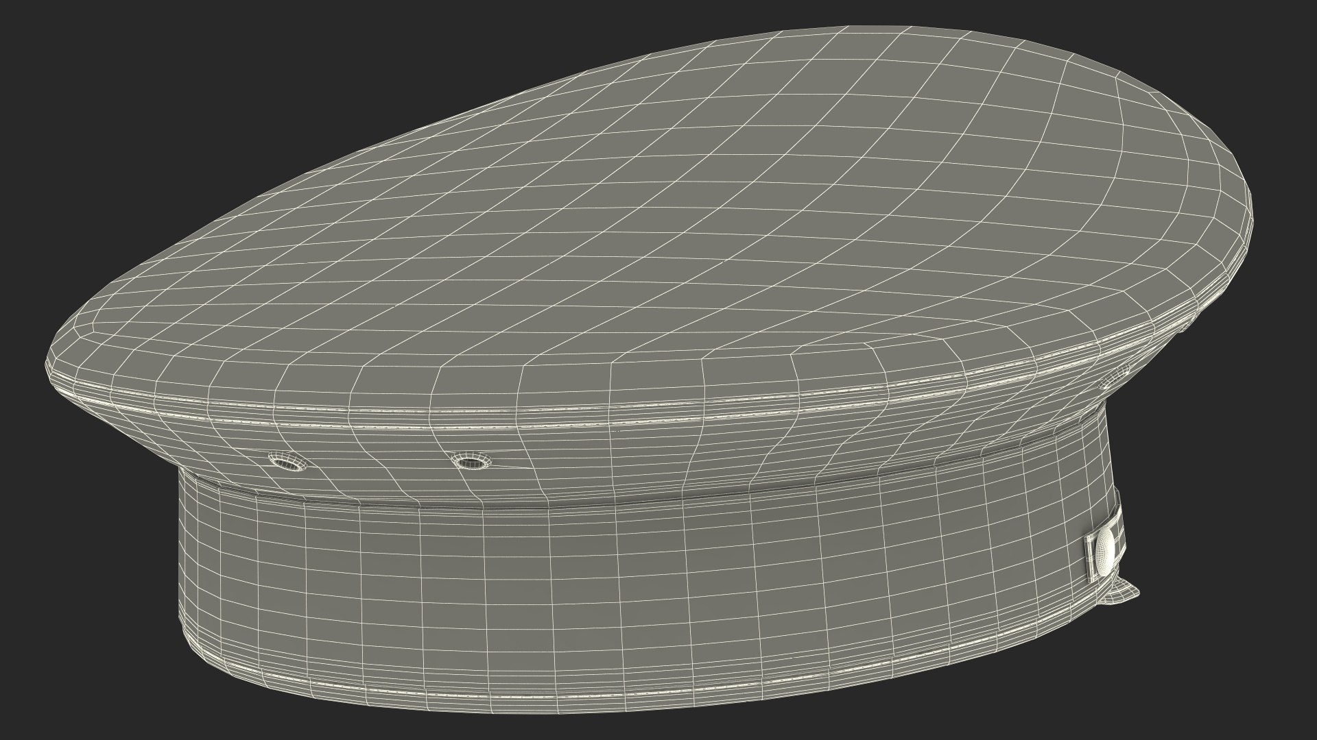 3D British Police Force Peaked Cap - TurboSquid 2216634