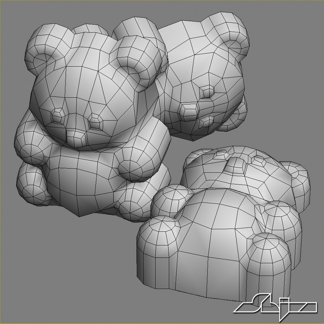 Gummy Bear 3d Model