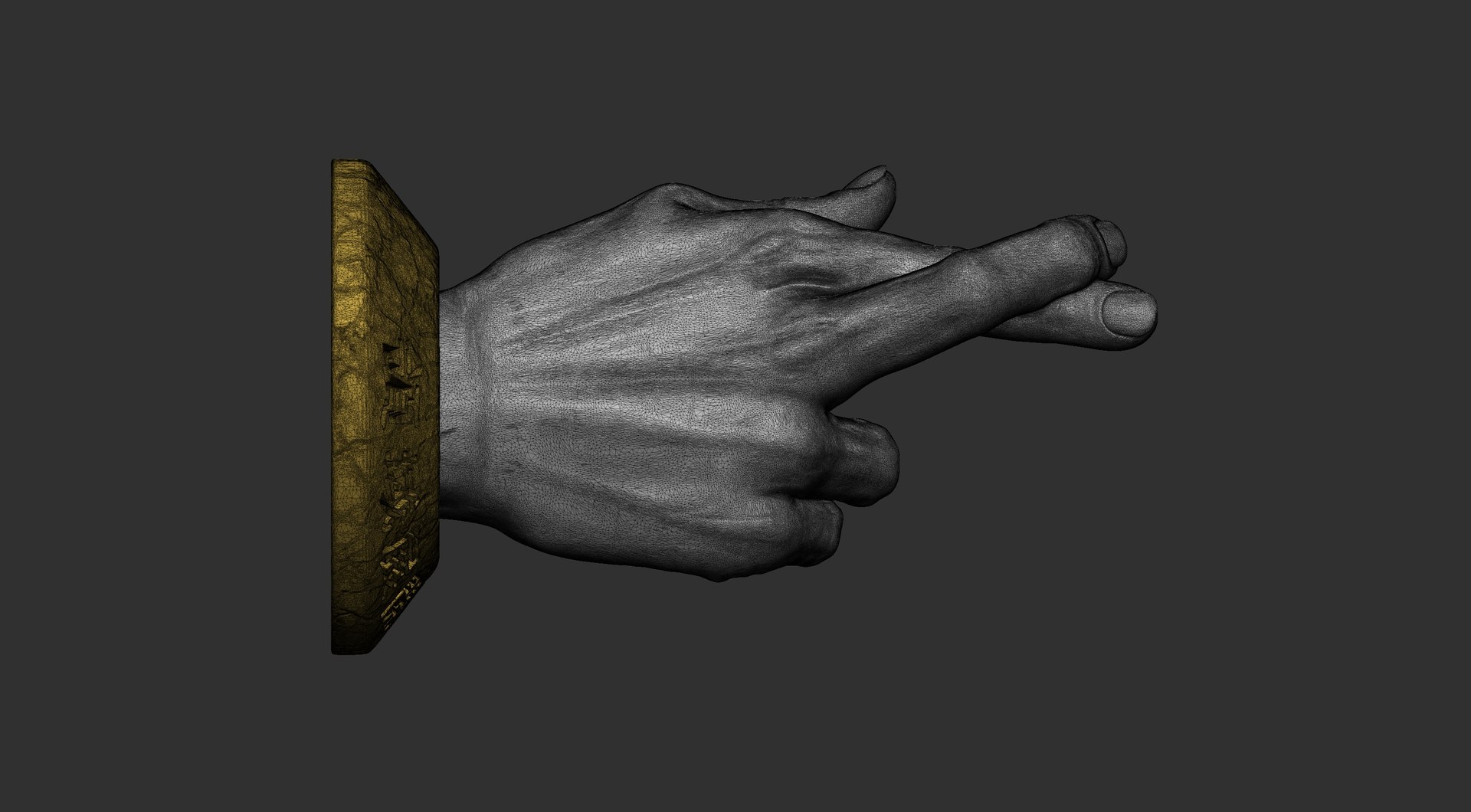 3D Model Hand Of Satoru Gojo - TurboSquid 2248291