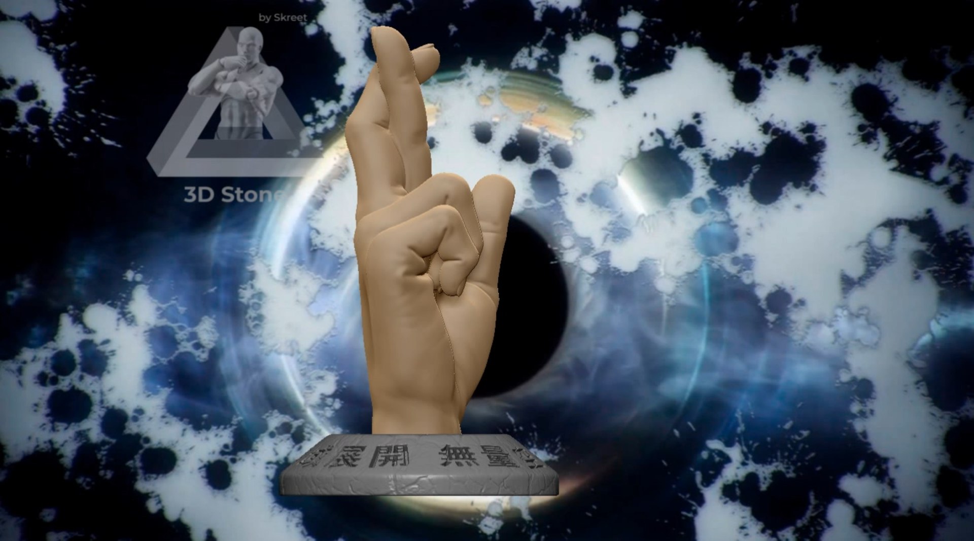 3D Model Hand Of Satoru Gojo - TurboSquid 2248291