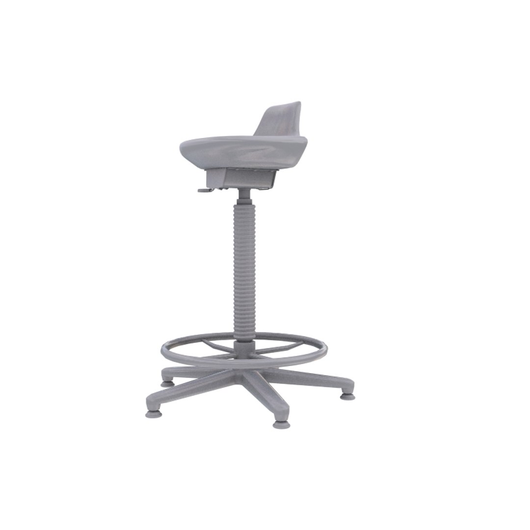 Drafting Stool Chair 3d Model