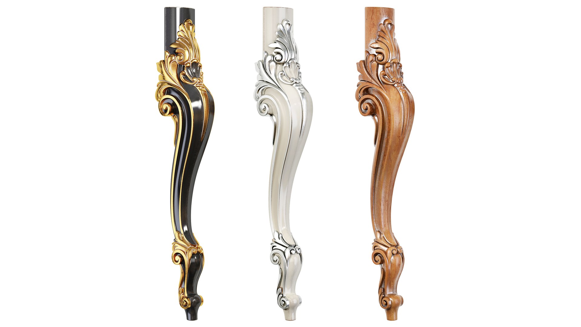 Classic Leg 038 3D Model - TurboSquid 1954391