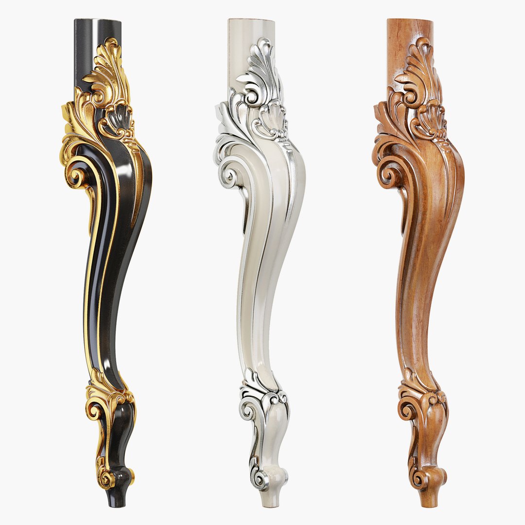 Classic Leg 038 3D Model - TurboSquid 1954391