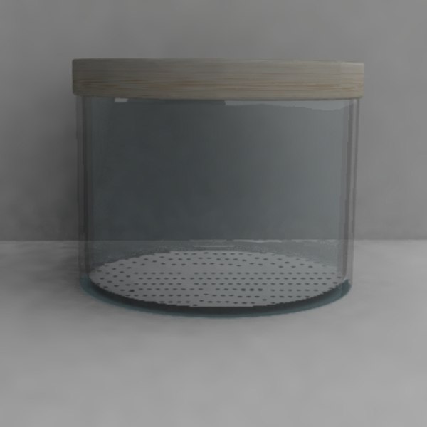 3d fishbowl aquarium model