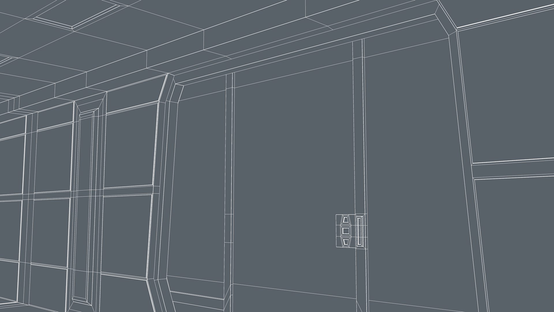 3D Model Sci Fi Prison Corridor Interior - TurboSquid 2357537