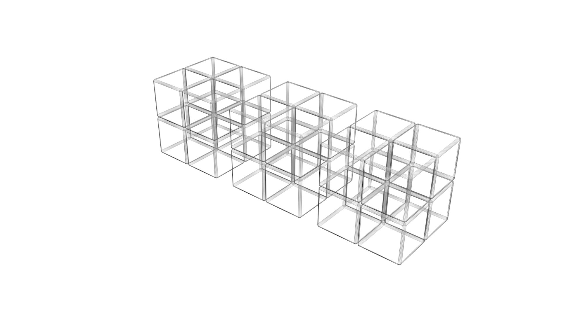 3D Rubiks Cube-like Gaming System - TurboSquid 1800716