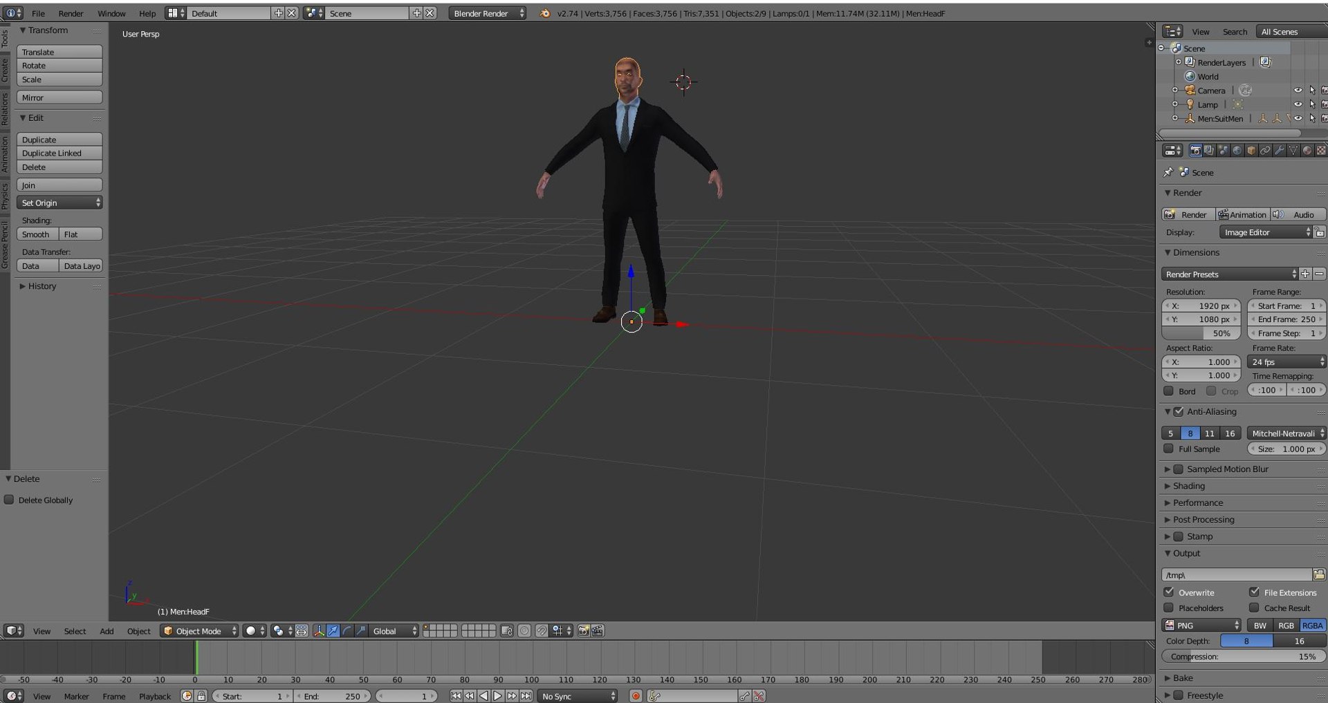 3D Man Rigged Character Animation Model - TurboSquid 1207206