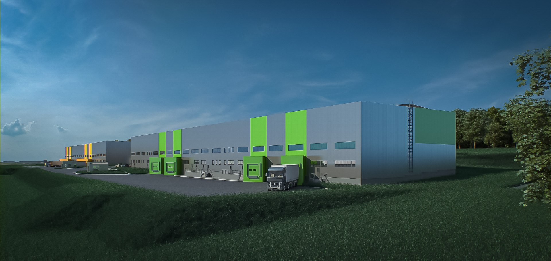 3D Logistics Building 01 - TurboSquid 1751233