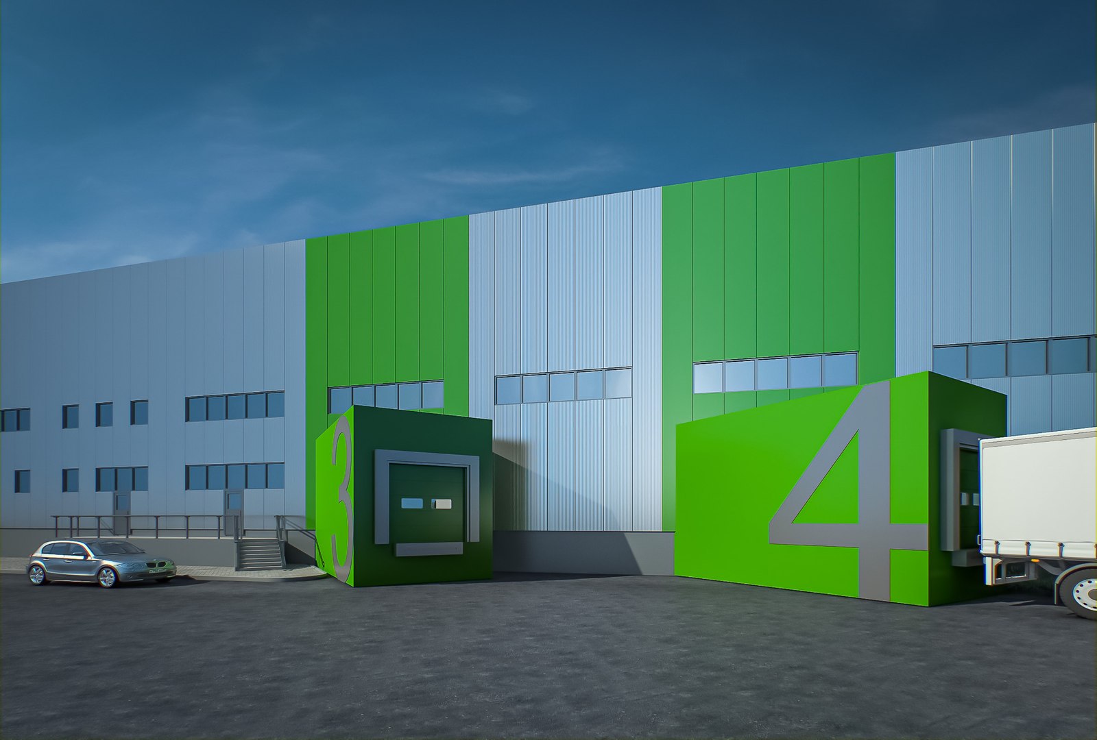 3D Logistics Building 01 - TurboSquid 1751233