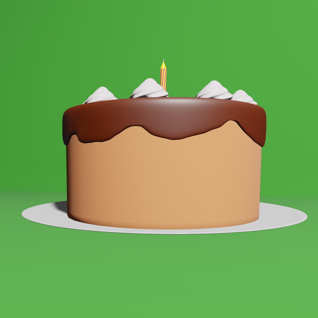 Cake 3D model - TurboSquid 1805547