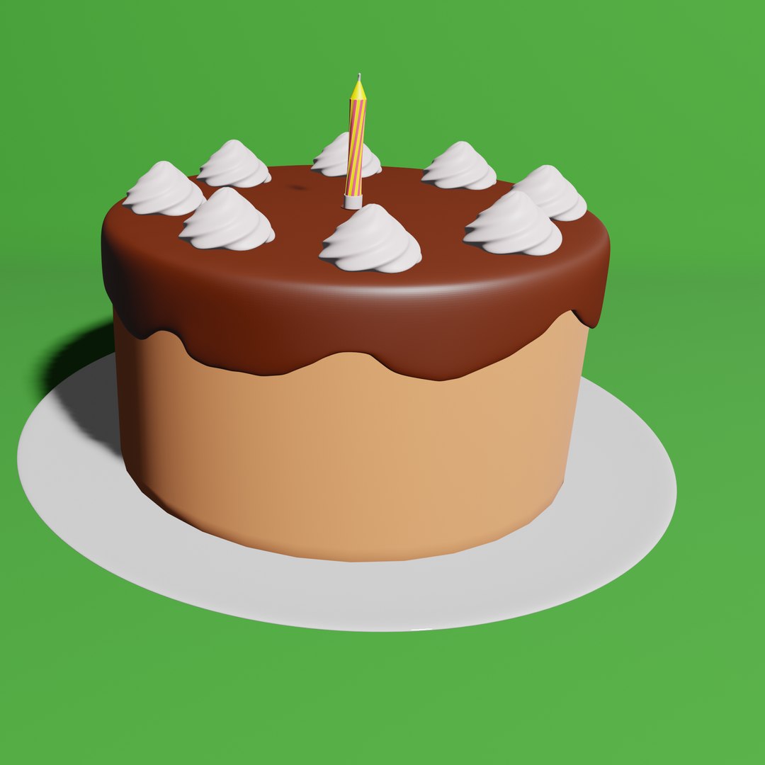 Cake 3D model - TurboSquid 1805547