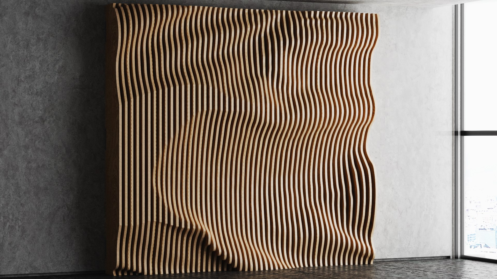 3D Parametric wall Cloth model - TurboSquid 1737382