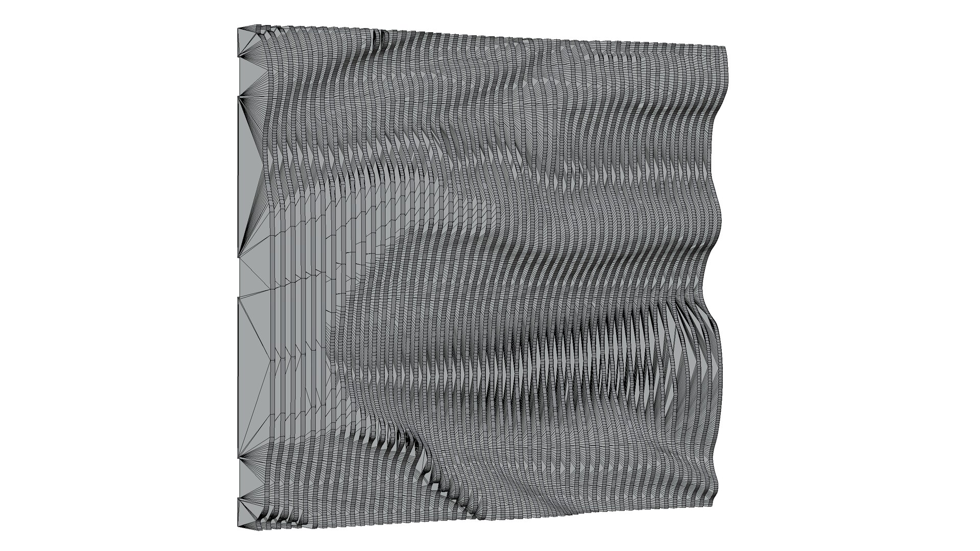 3D Parametric wall Cloth model - TurboSquid 1737382
