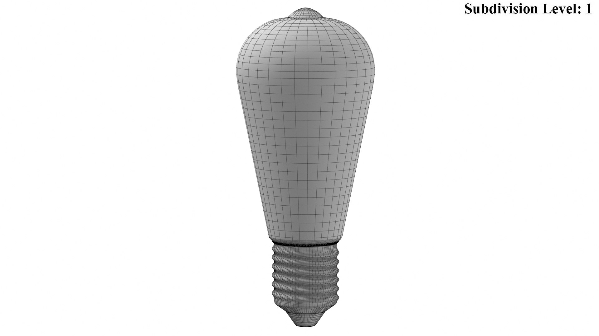 Detailed Light Bulb 3D - TurboSquid 2043777
