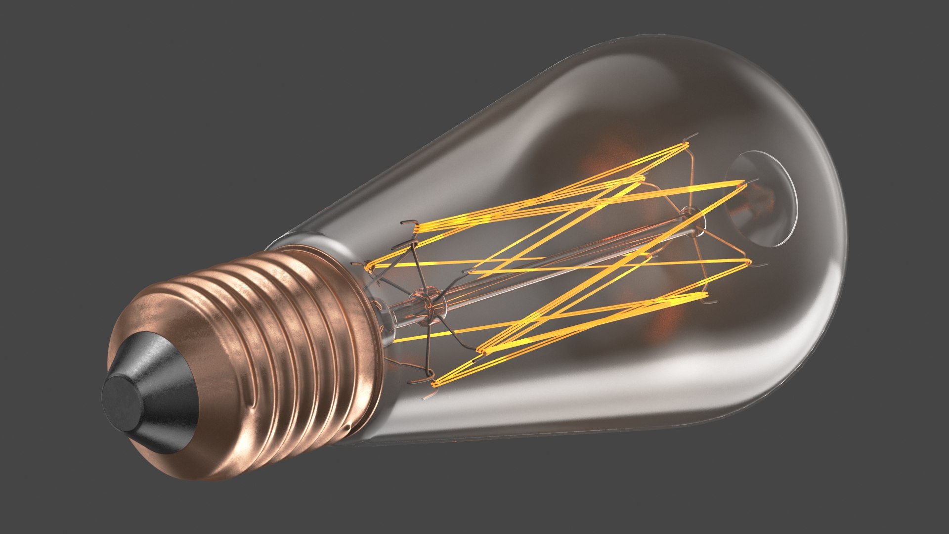 Detailed Light Bulb 3D - TurboSquid 2043777