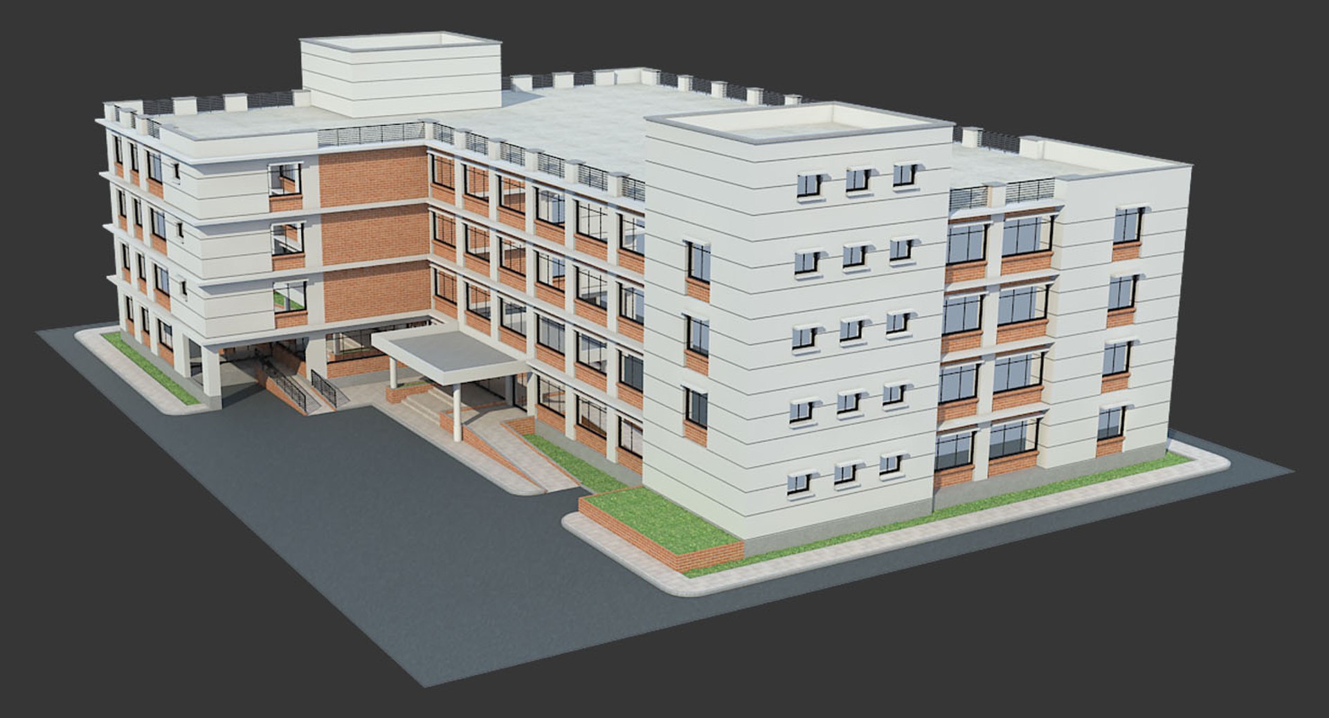 Building 10 3D Model - TurboSquid 1402637