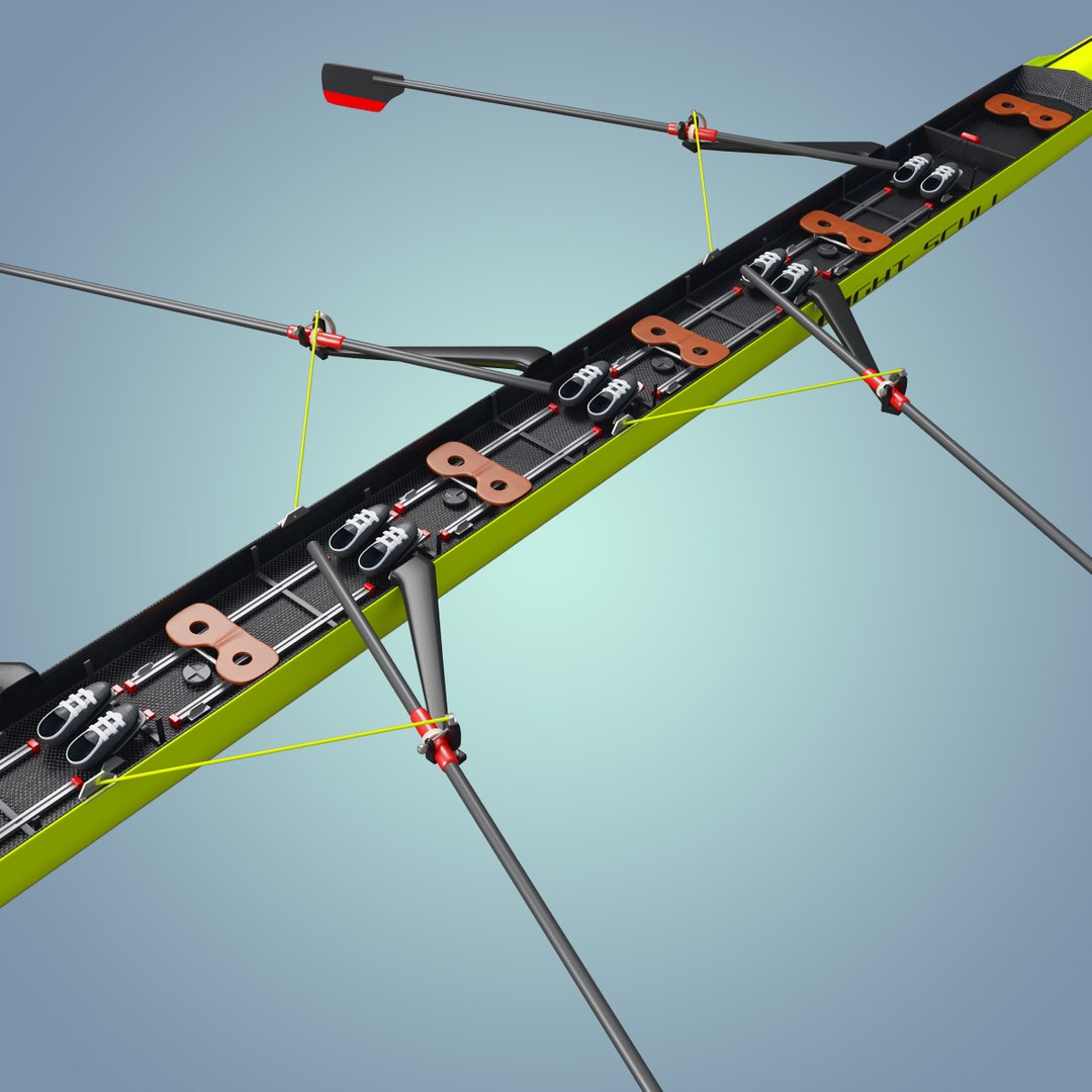 3d Rowing Scull