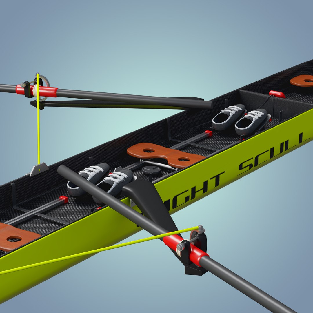 3d Rowing Scull