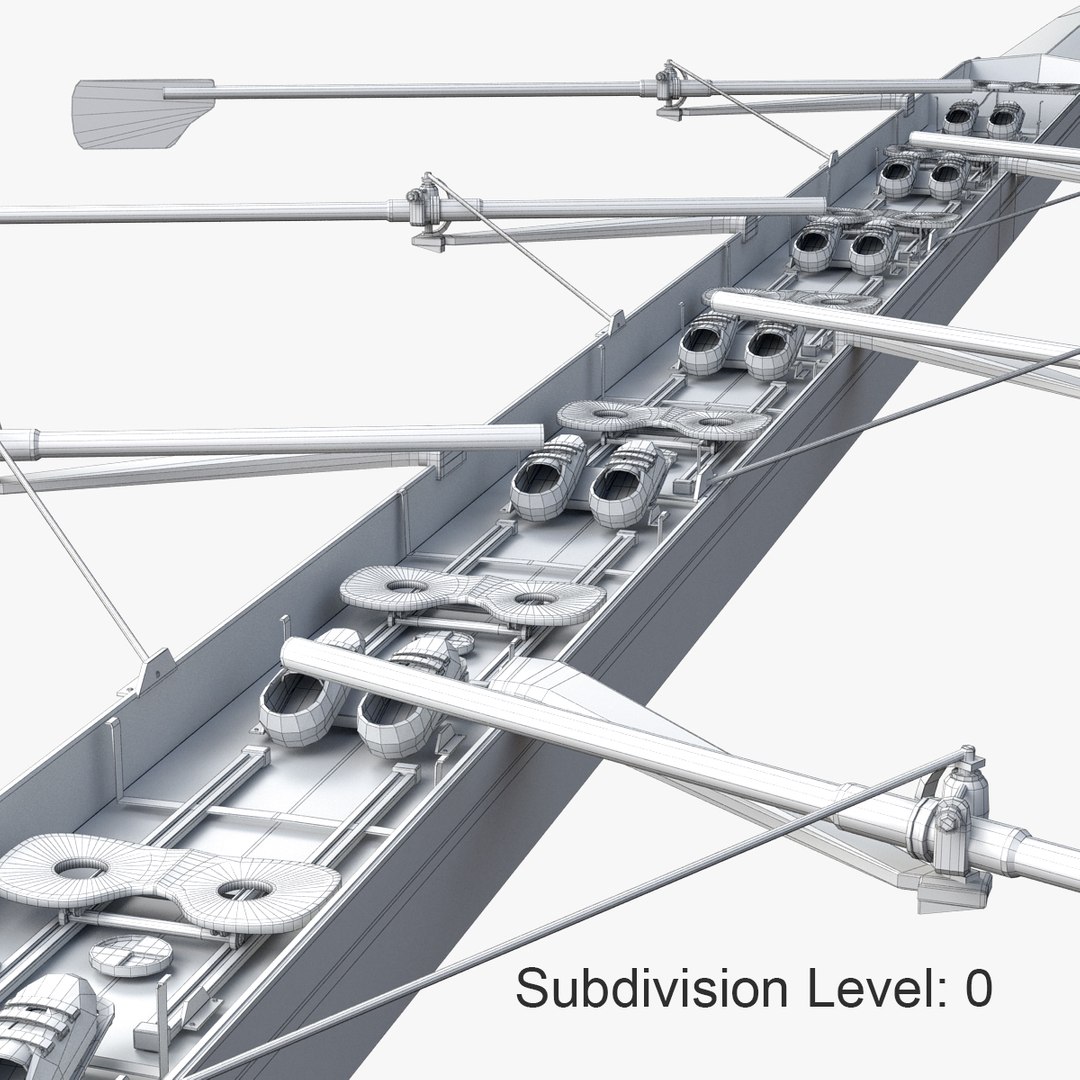 3d Rowing Scull