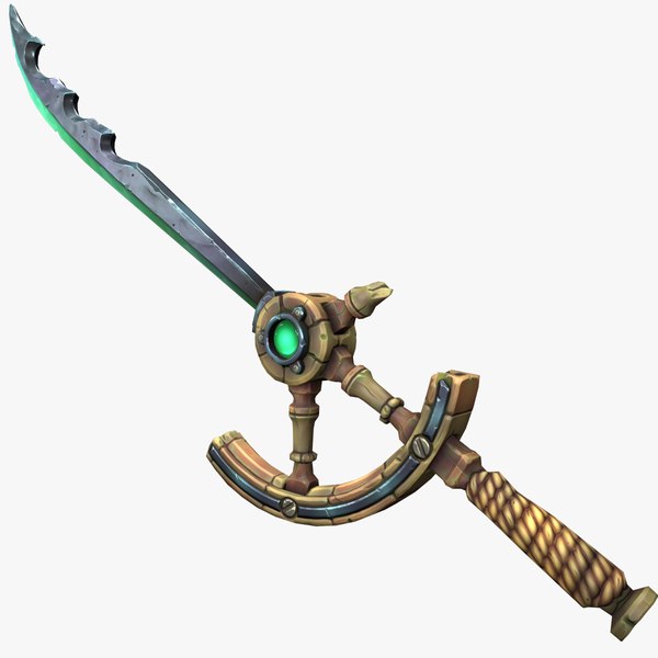 modelo 3d espada costera - TurboSquid 2192435