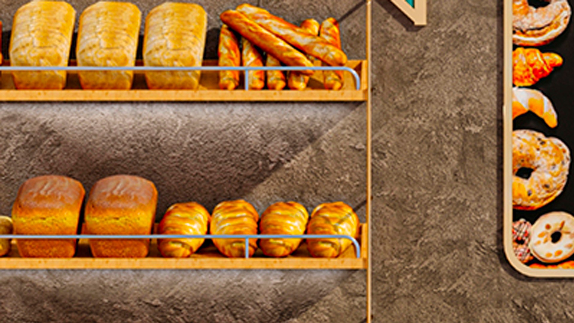 Modern Bakery With Pastries And Coffee 3D Model - TurboSquid 2054965