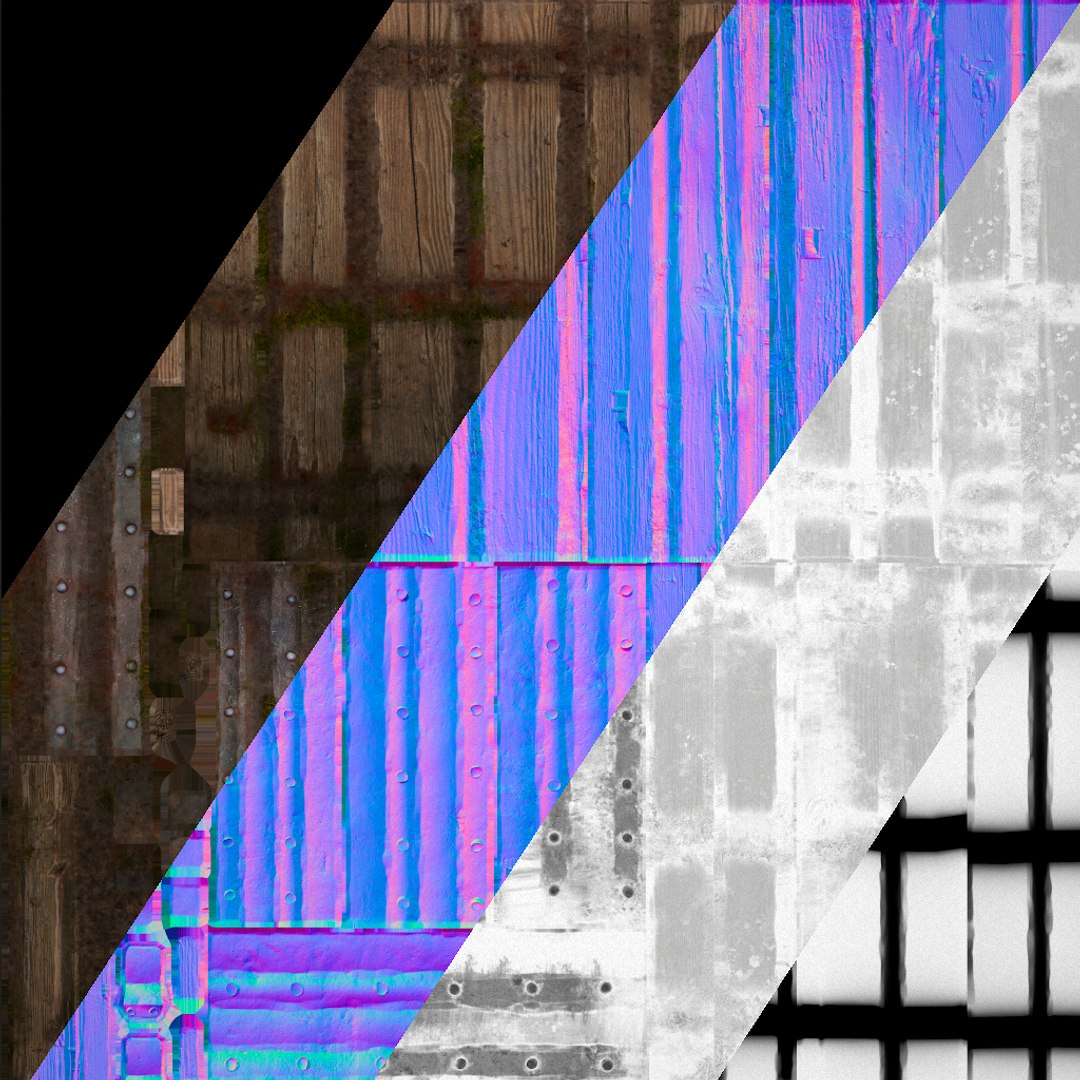 Medieval Wooden Gate 3D Model - TurboSquid 1957523