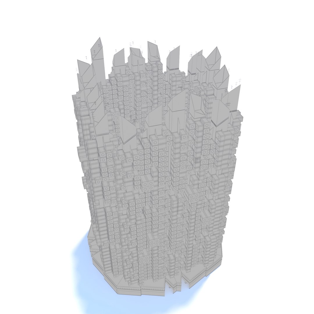 Mega Building - Concept Model - TurboSquid 1837654