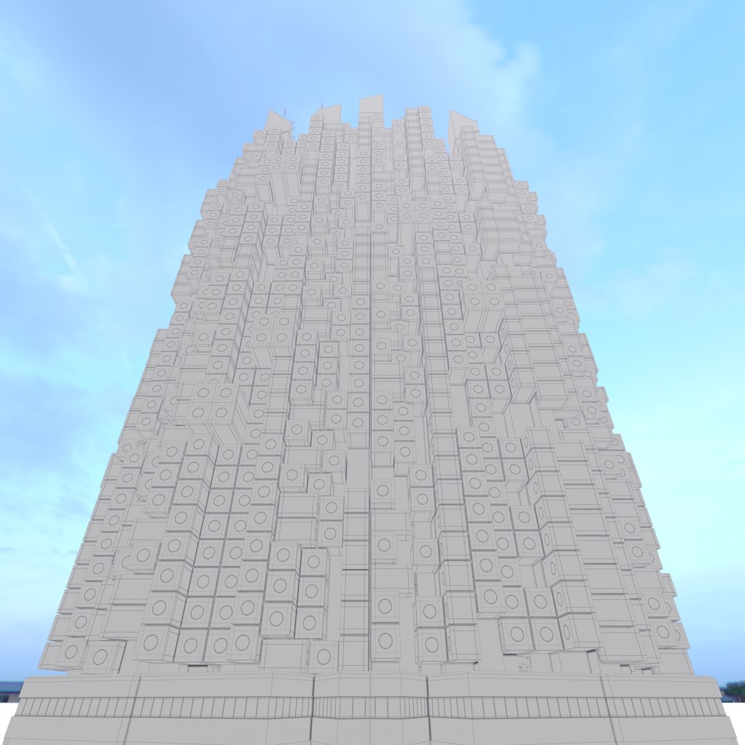 Mega Building - Concept model - TurboSquid 1837654