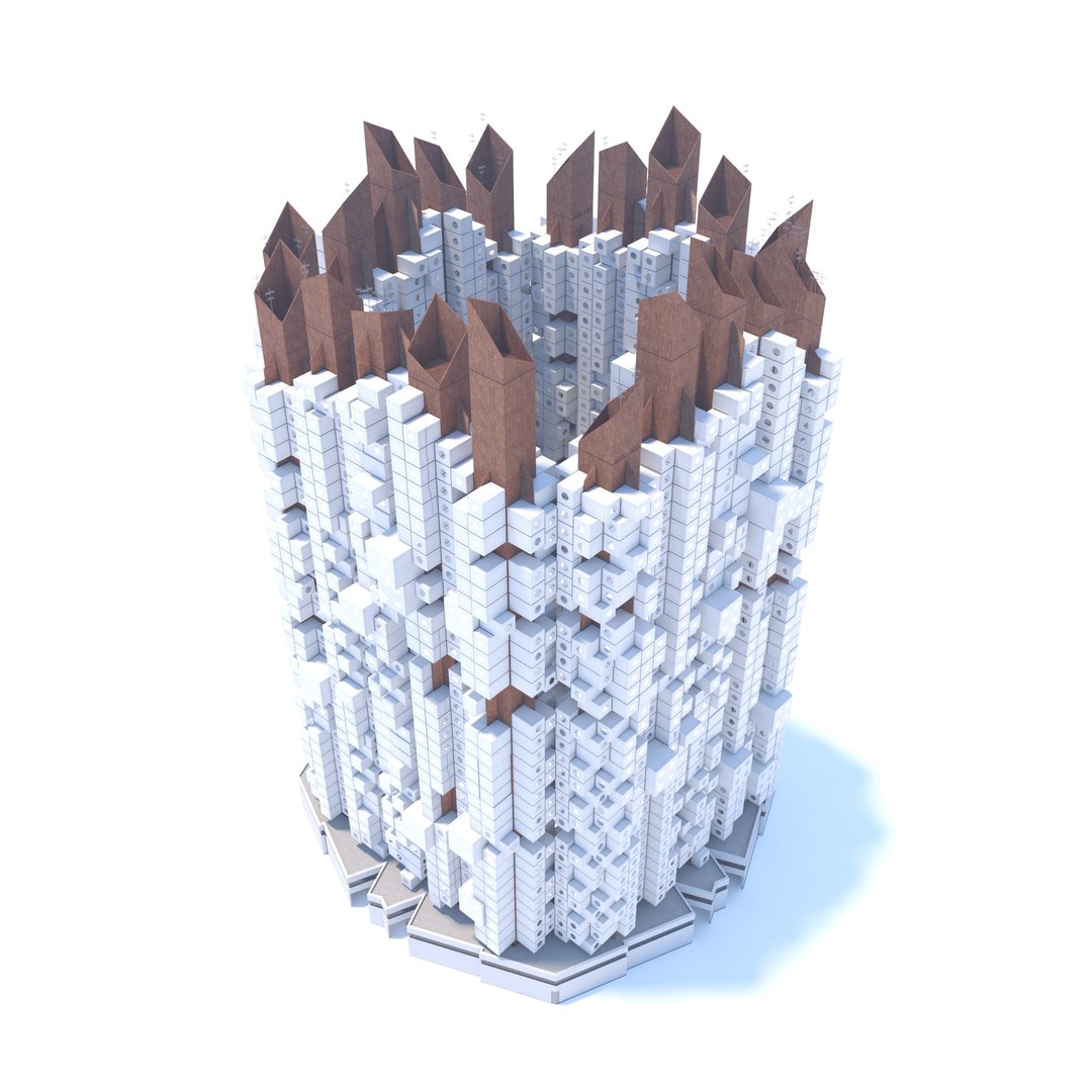 Mega Building - Concept Model - TurboSquid 1837654
