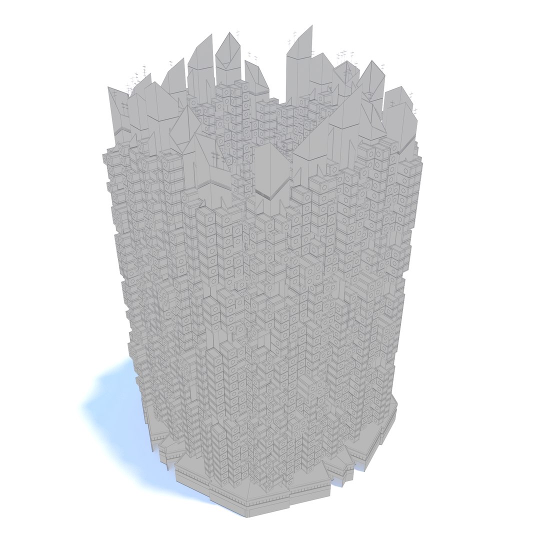 Mega Building - Concept Model - TurboSquid 1837654