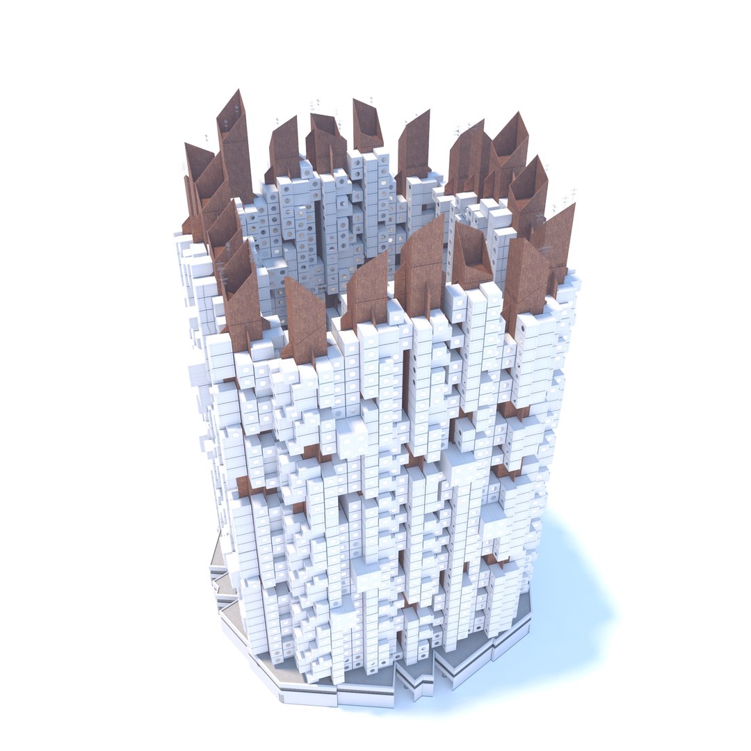 Mega Building - Concept Model - TurboSquid 1837654