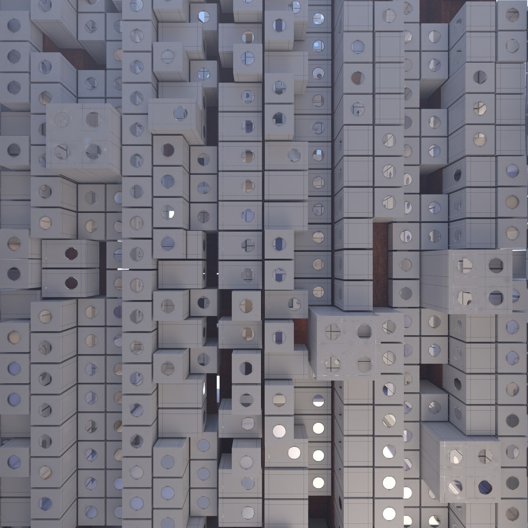 Mega Building - Concept Model - TurboSquid 1837654